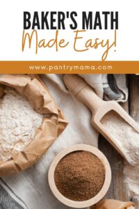 Understanding Baker's Math & Baker's Percentages in Sourdough Bread ...