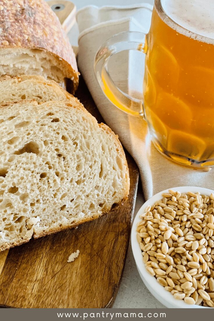 Sourdough Beer Bread - How To Add Beer To Sourdough - The Pantry Mama