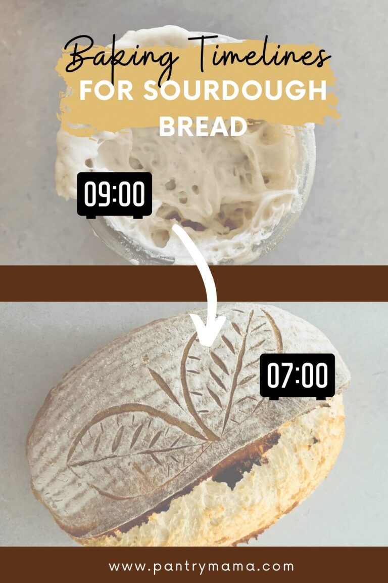 Sourdough Bread Timeline: How To Create A Sourdough Baking Schedule ...