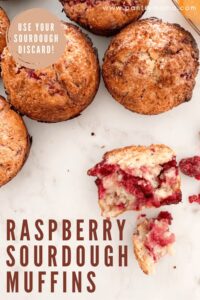 Sourdough Raspberry Muffins with Orange & Coconut {Sourdough Discard ...