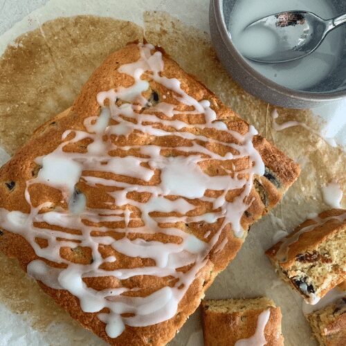 Sourdough Discard Cake with Dates & Lemon Drizzle - The Pantry Mama