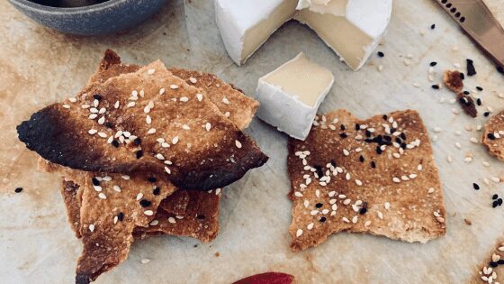 Sourdough Lavosh Crackers {perfect for a charcuterie board} - The ...