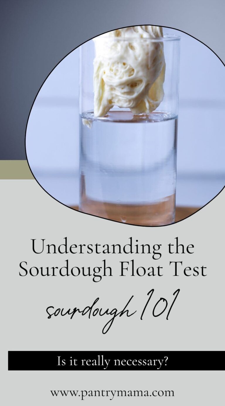 Sourdough Float Test: Is It Really Necessary? - The Pantry Mama