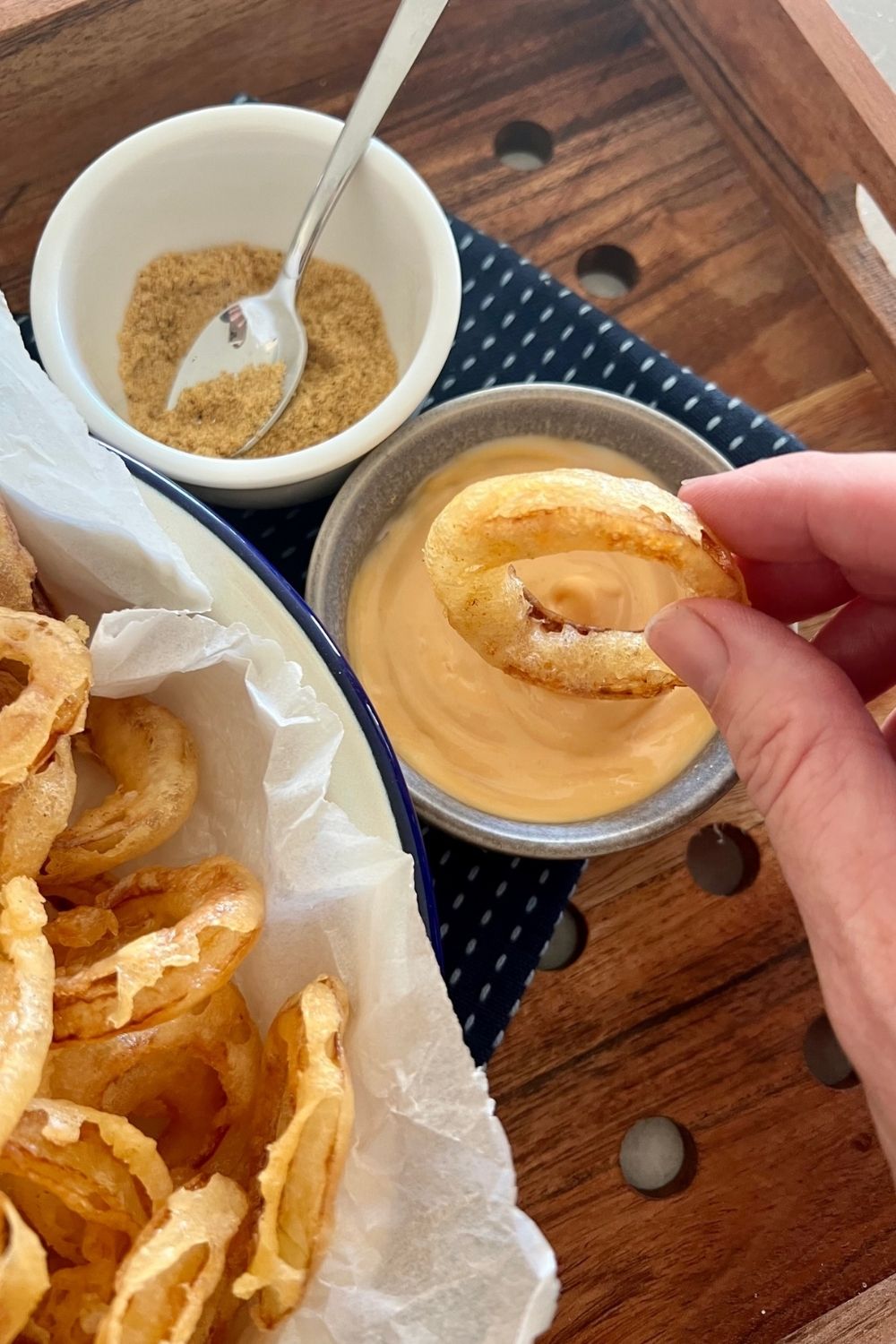 Sourdough Onion Rings [simple method only 5 ingredients] - The Pantry Mama