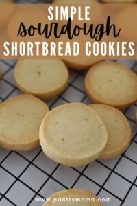 Simple Sourdough Shortbread Cookies [with 20+ flavor ideas] - The ...