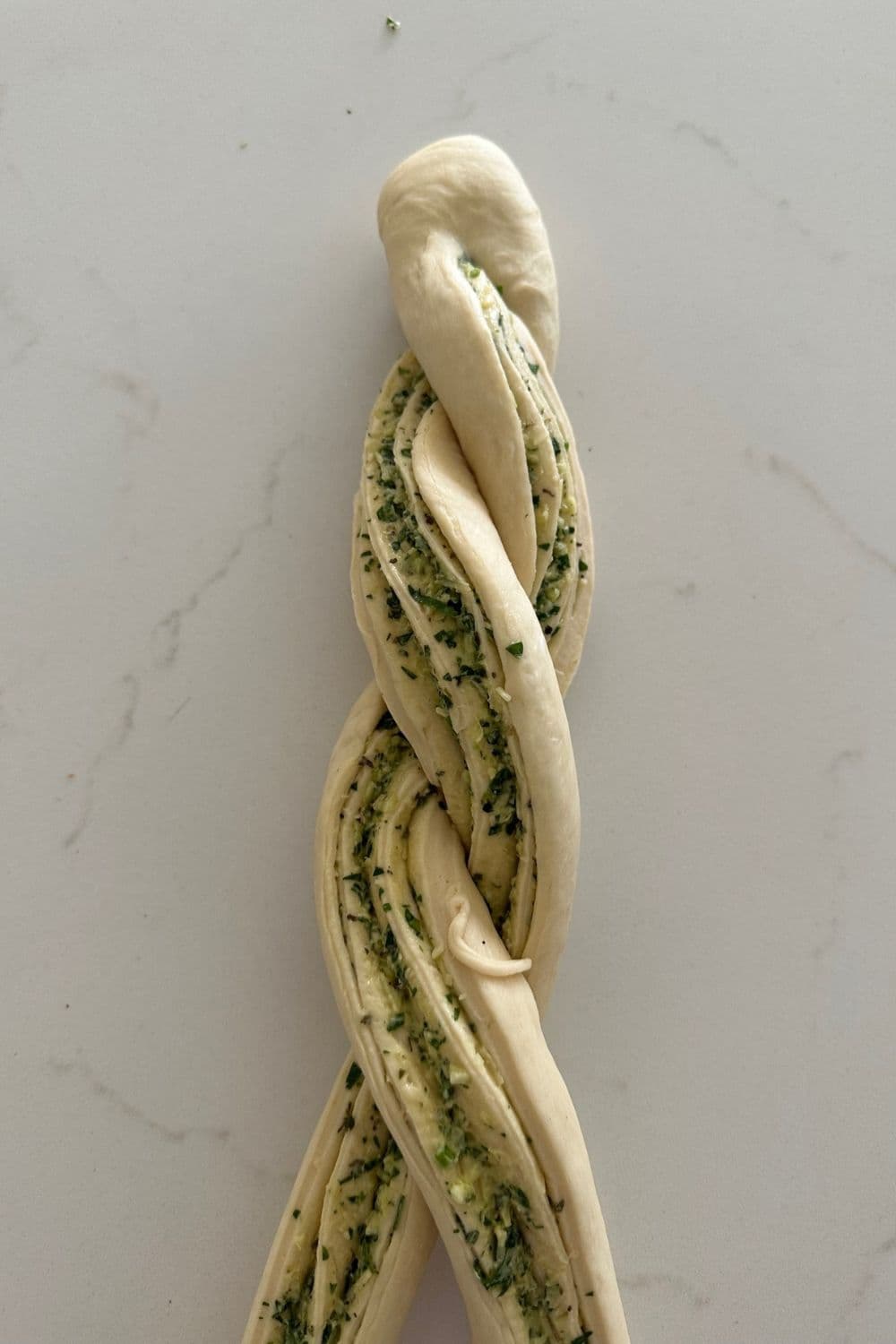 Sourdough Herb & Garlic Twist Loaf - The Pantry Mama