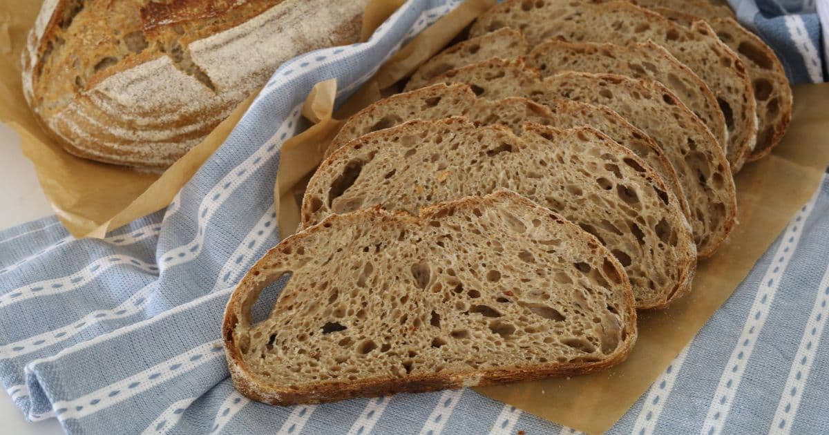 Sourdough Country Loaf Recipe - The Pantry Mama
