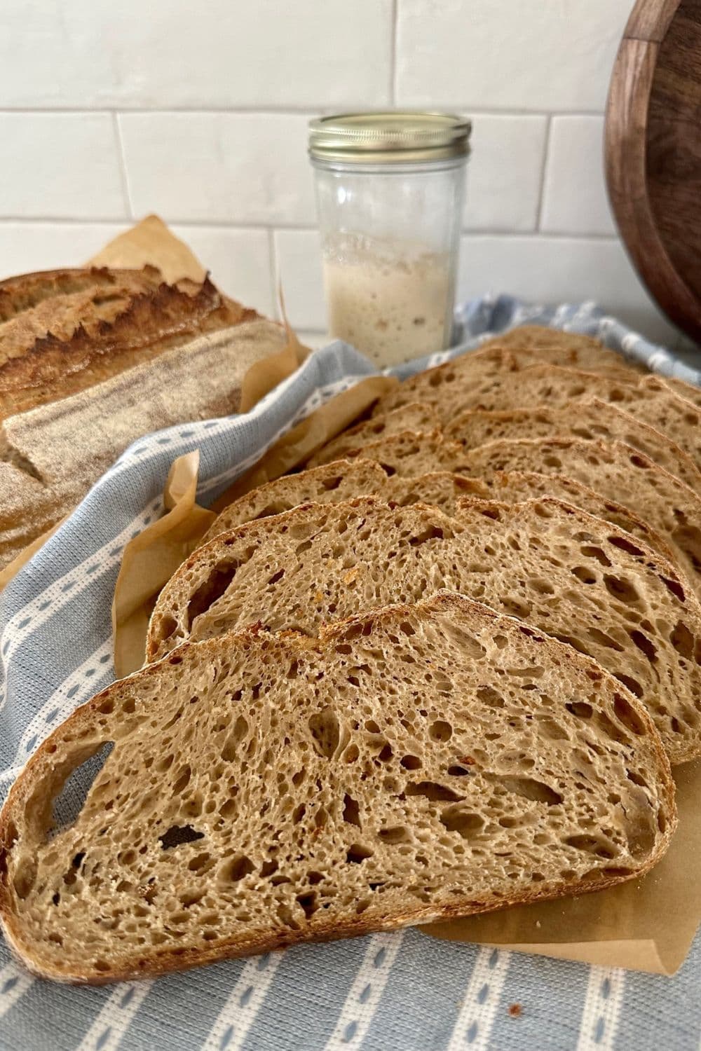 Sourdough Country Loaf Recipe - The Pantry Mama