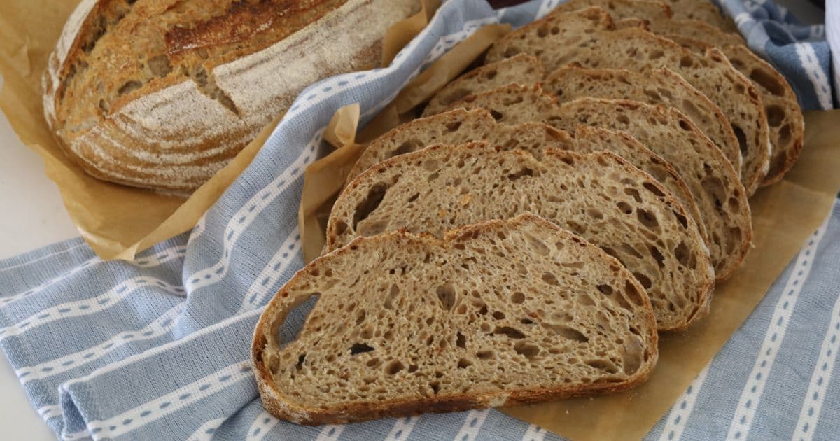 Sourdough Country Loaf Recipe - The Pantry Mama