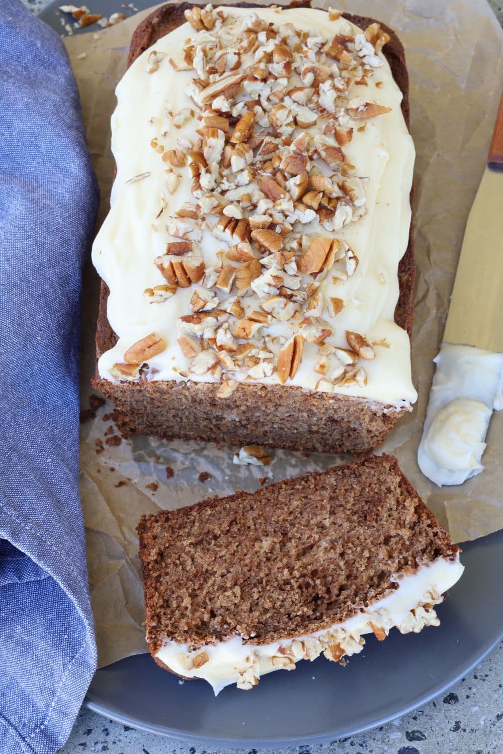 Best Sourdough Gingerbread Loaf Cake Recipe - The Pantry Mama