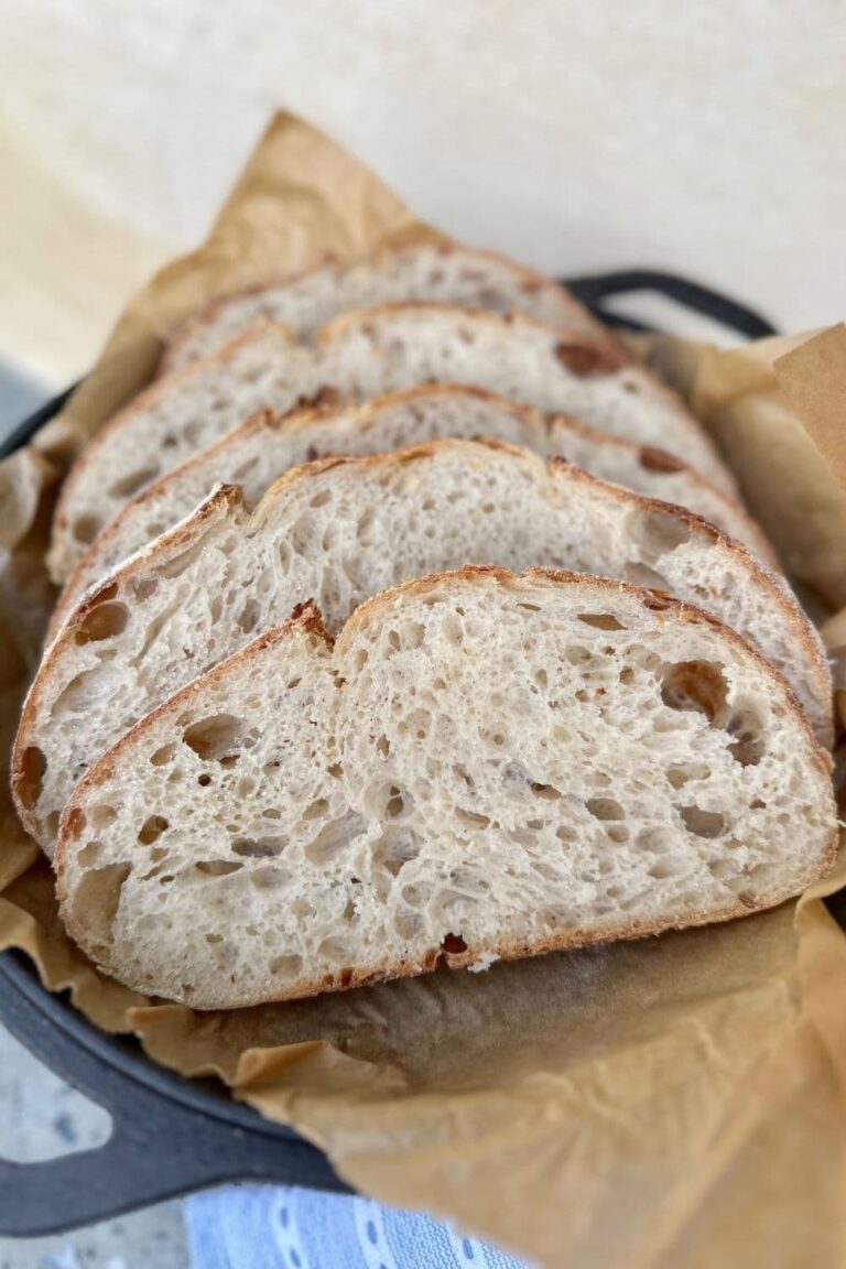 High Hydration Sourdough Bread Recipe - The Pantry Mama