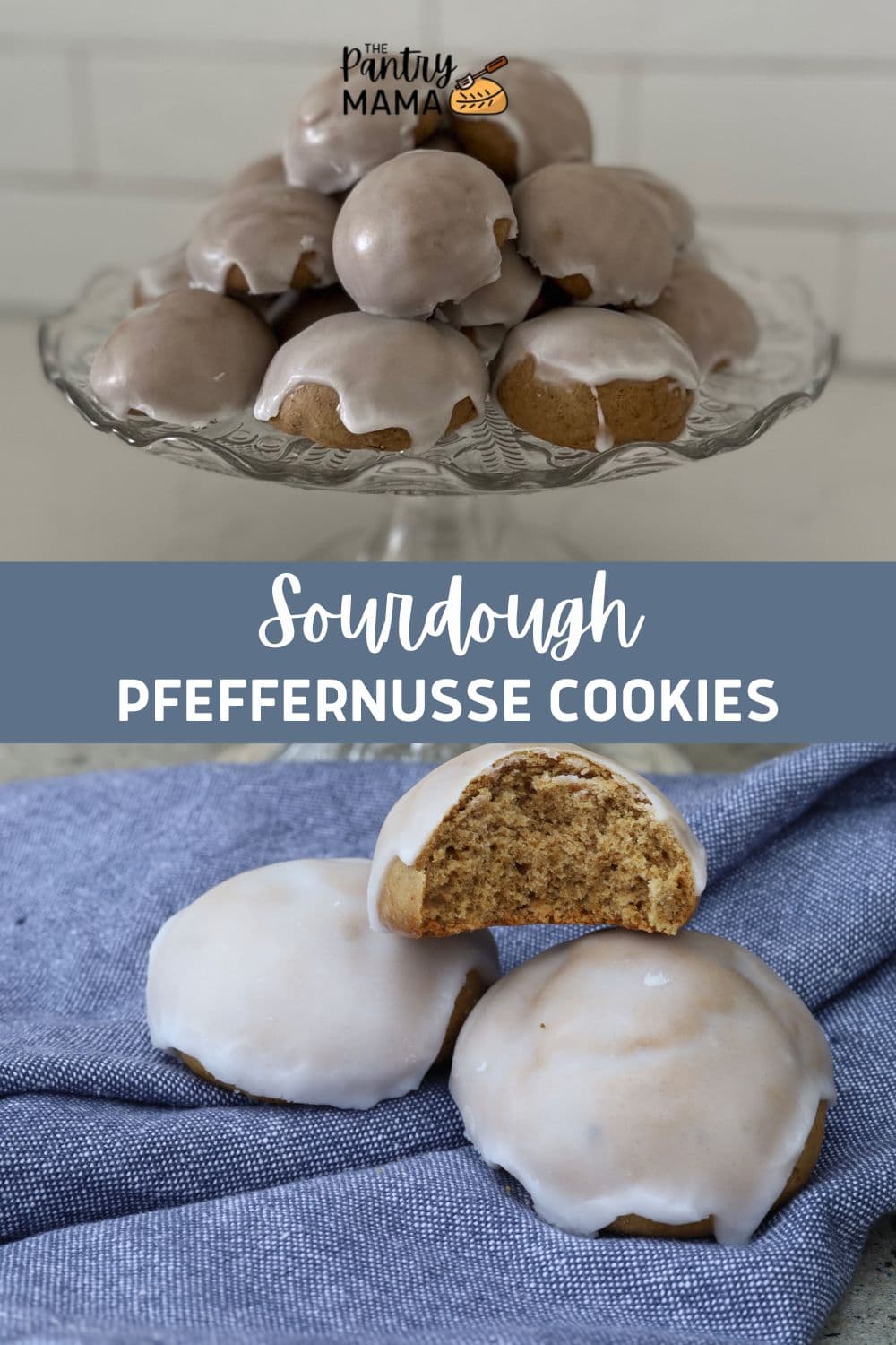 Sourdough Pfeffernusse Cookies - The Pantry Mama