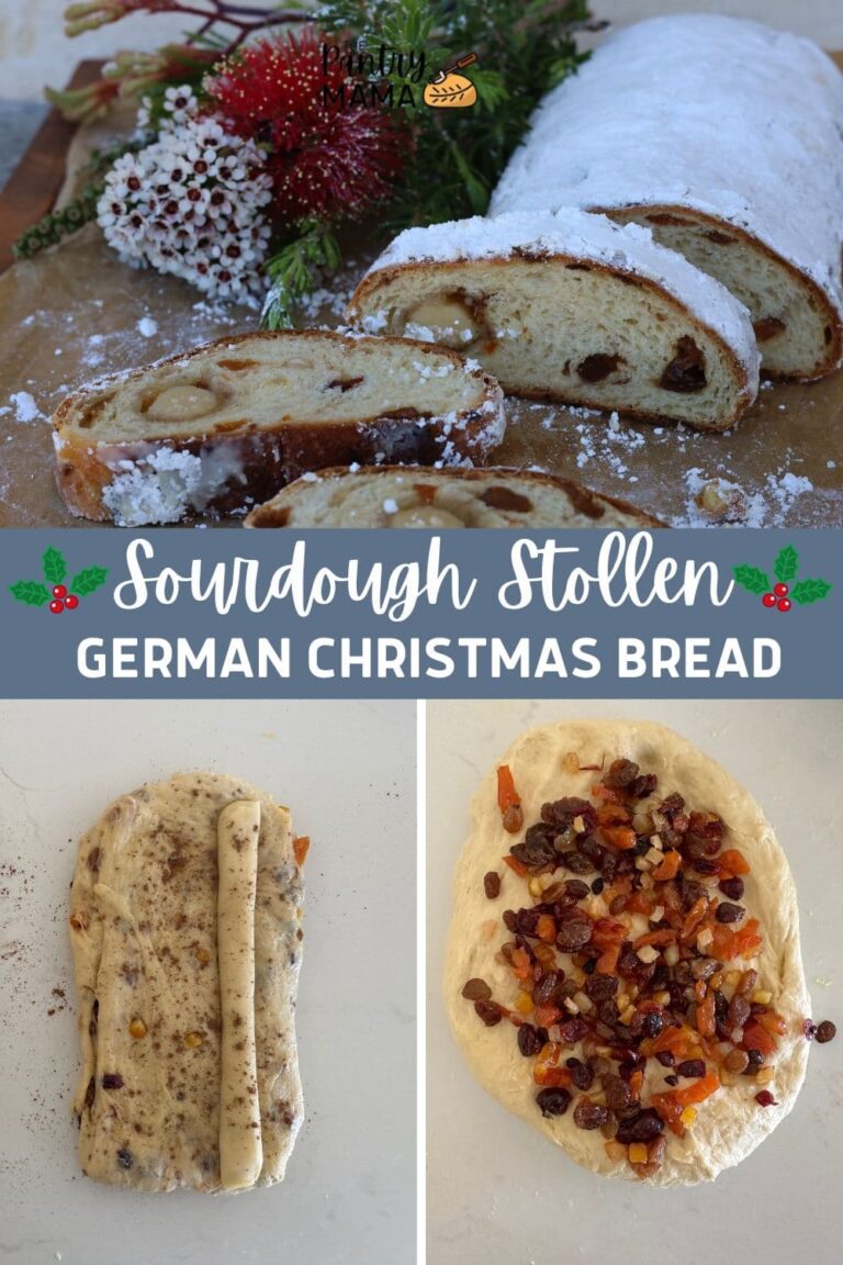 Best Sourdough Stollen [German Christmas Bread Recipe] - The Pantry Mama