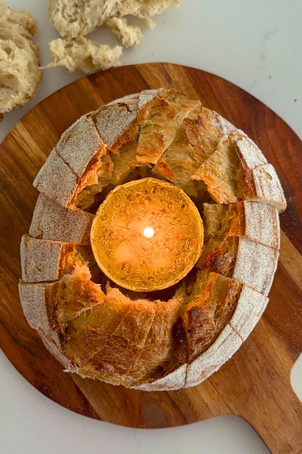 How To Make a Butter Candle for Sourdough Bread - The Pantry Mama