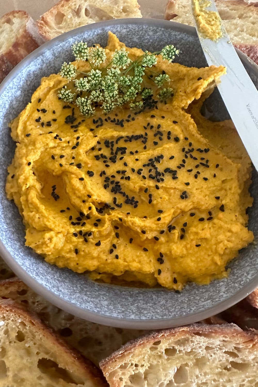 The Best Roasted Vegetable Hummus Recipe [no tahini] - The Pantry Mama