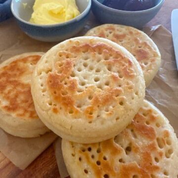 The Most Delicious Sourdough Crumpets - The Pantry Mama