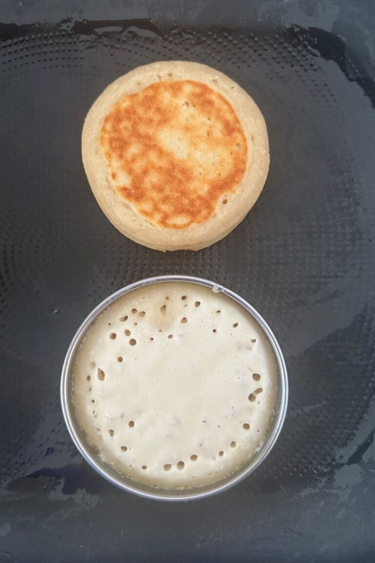 The Most Delicious Sourdough Crumpets - The Pantry Mama