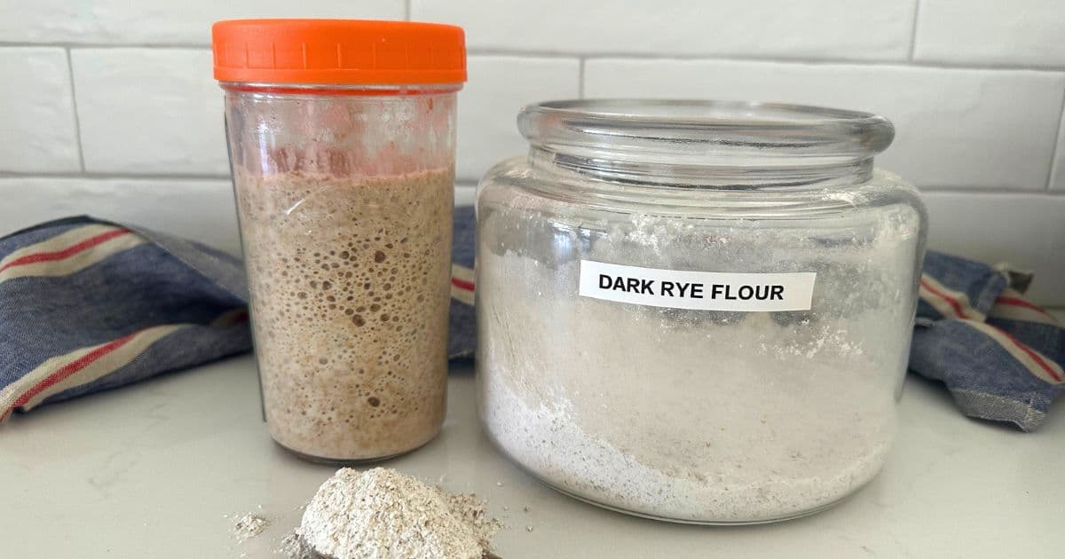 How To Make A Rye Sourdough Starter - The Pantry Mama
