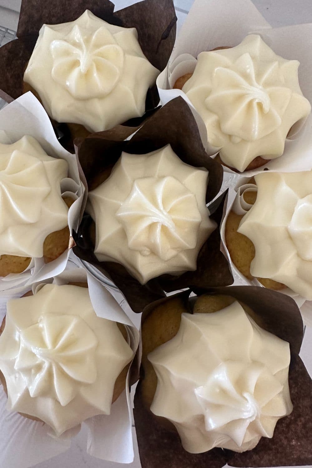 Sourdough Vanilla Cupcakes - The Pantry Mama