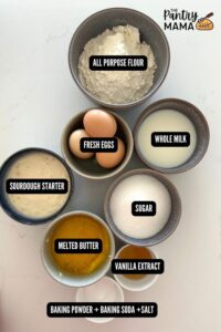 Sourdough Vanilla Cupcakes - The Pantry Mama