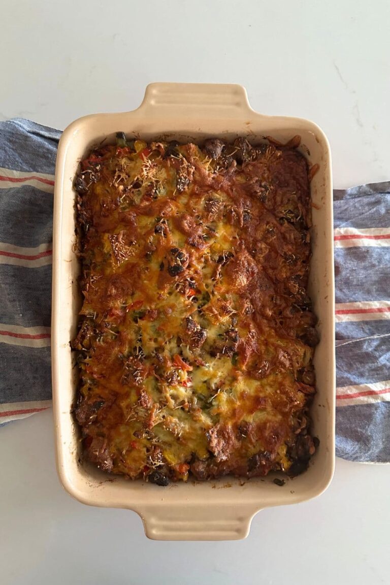 Sourdough Breakfast Casserole - The Pantry Mama