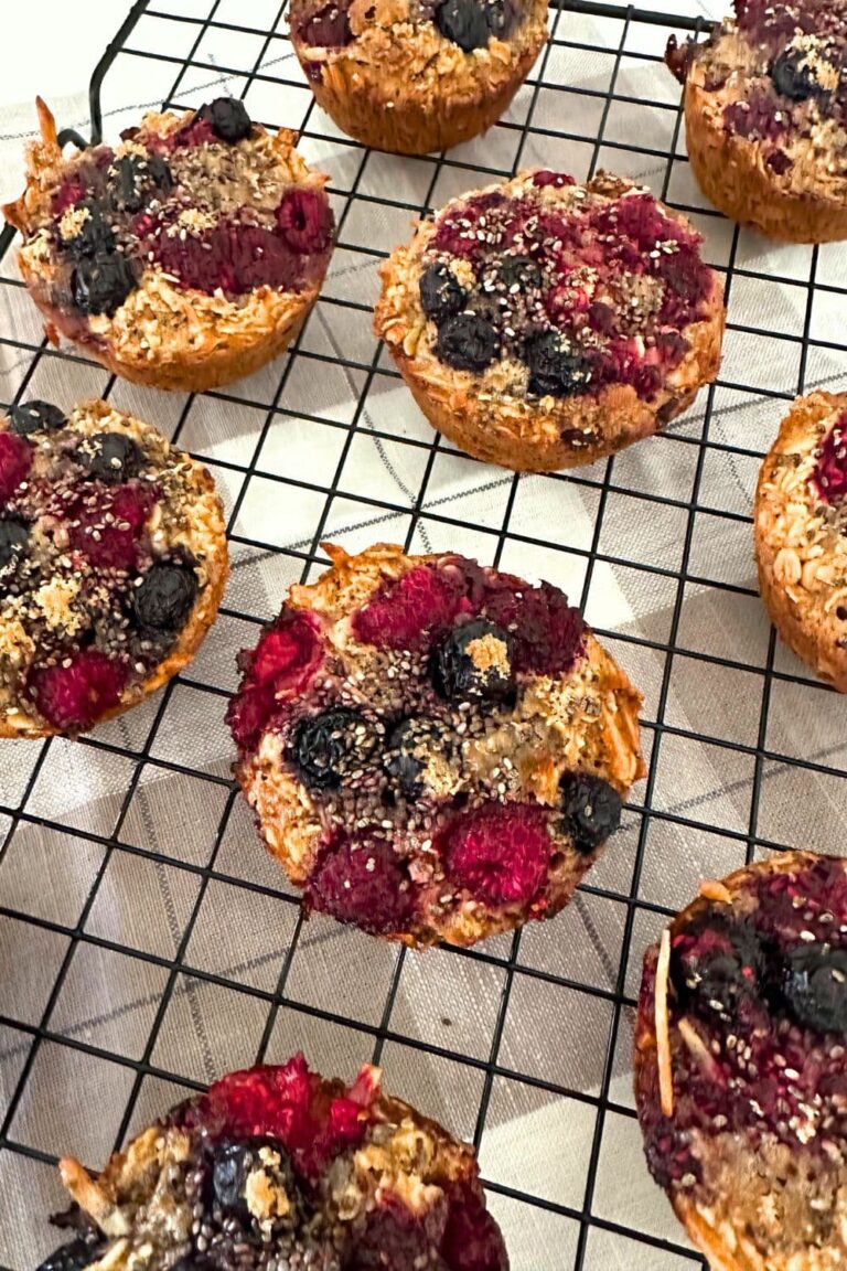 Sourdough Oatmeal Breakfast Cups - The Pantry Mama