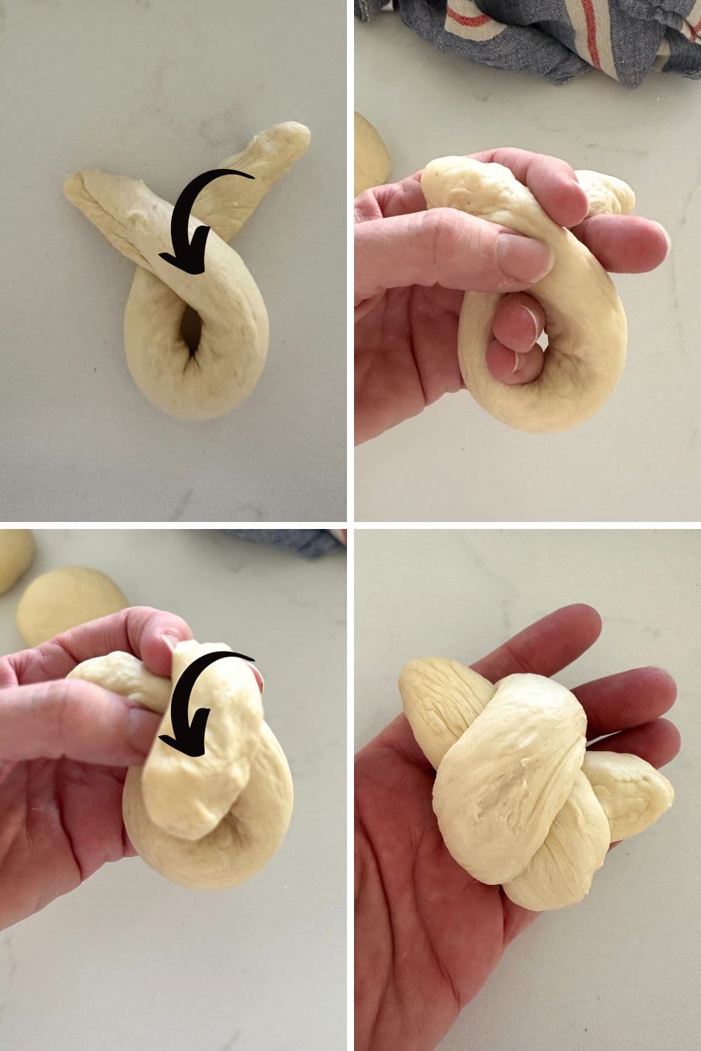 Sourdough Buttered Knot Rolls - The Pantry Mama