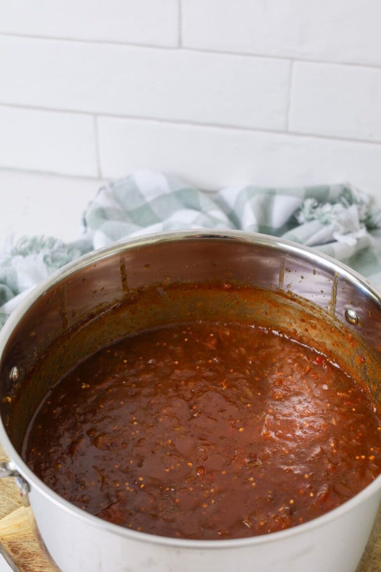 Chilli Tomato Relish - The Pantry Mama