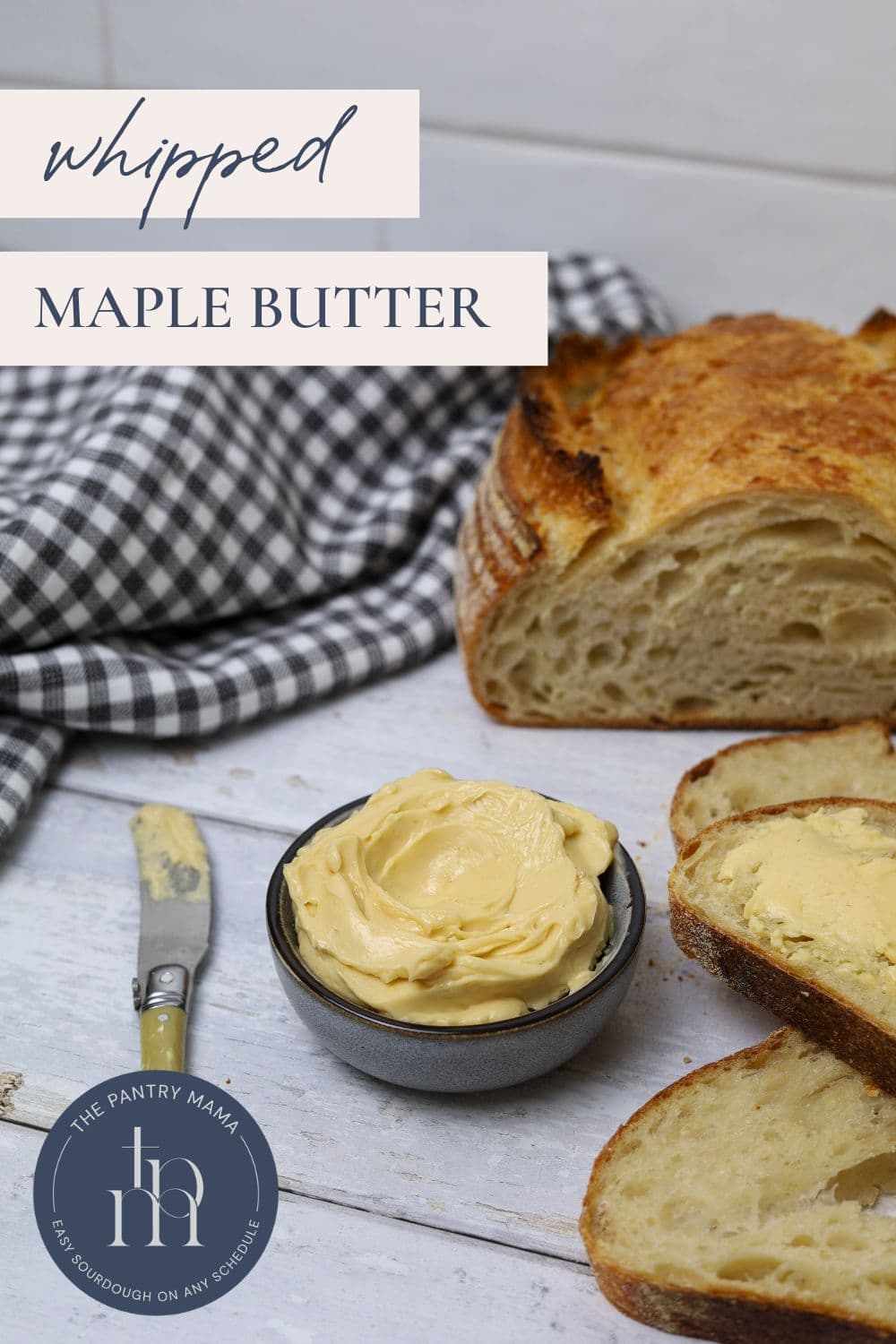 Whipped Maple Butter - The Pantry Mama