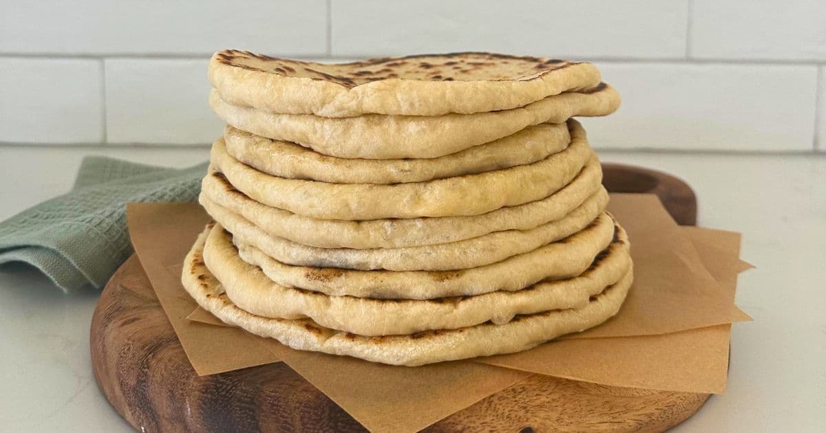 Sourdough Pita Bread - The Pantry Mama