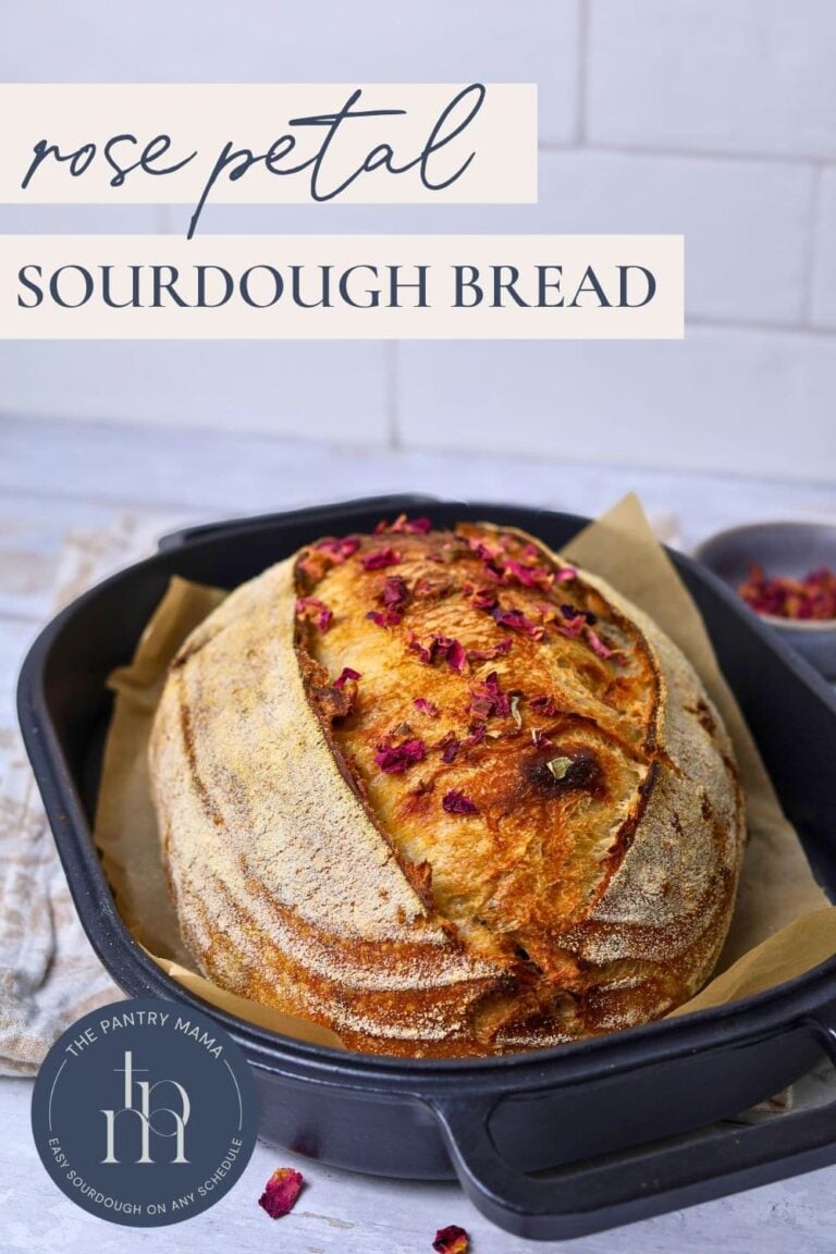 Rose Petal Sourdough Bread With White Chocolate & Cinnamon - The Pantry ...