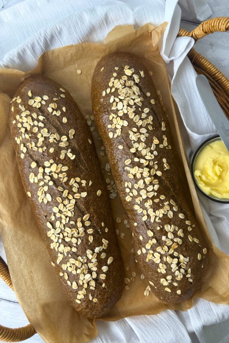Sourdough Brown Bread Recipe - The Pantry Mama