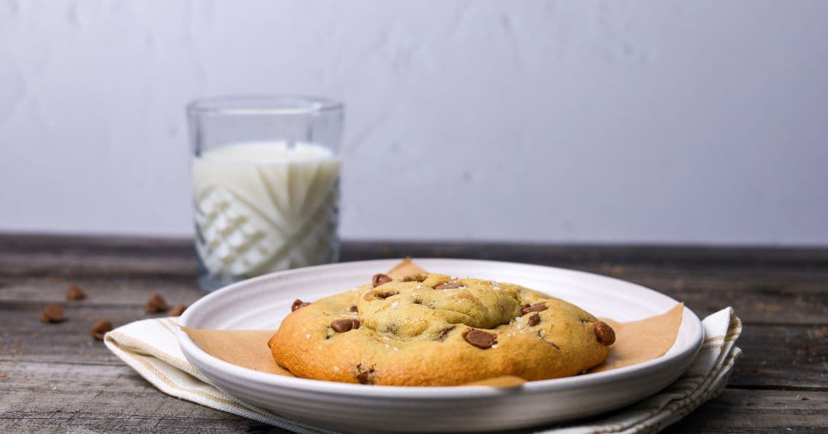 Single Serve Sourdough Chocolate Chip Cookie (Bakery Style) - The ...