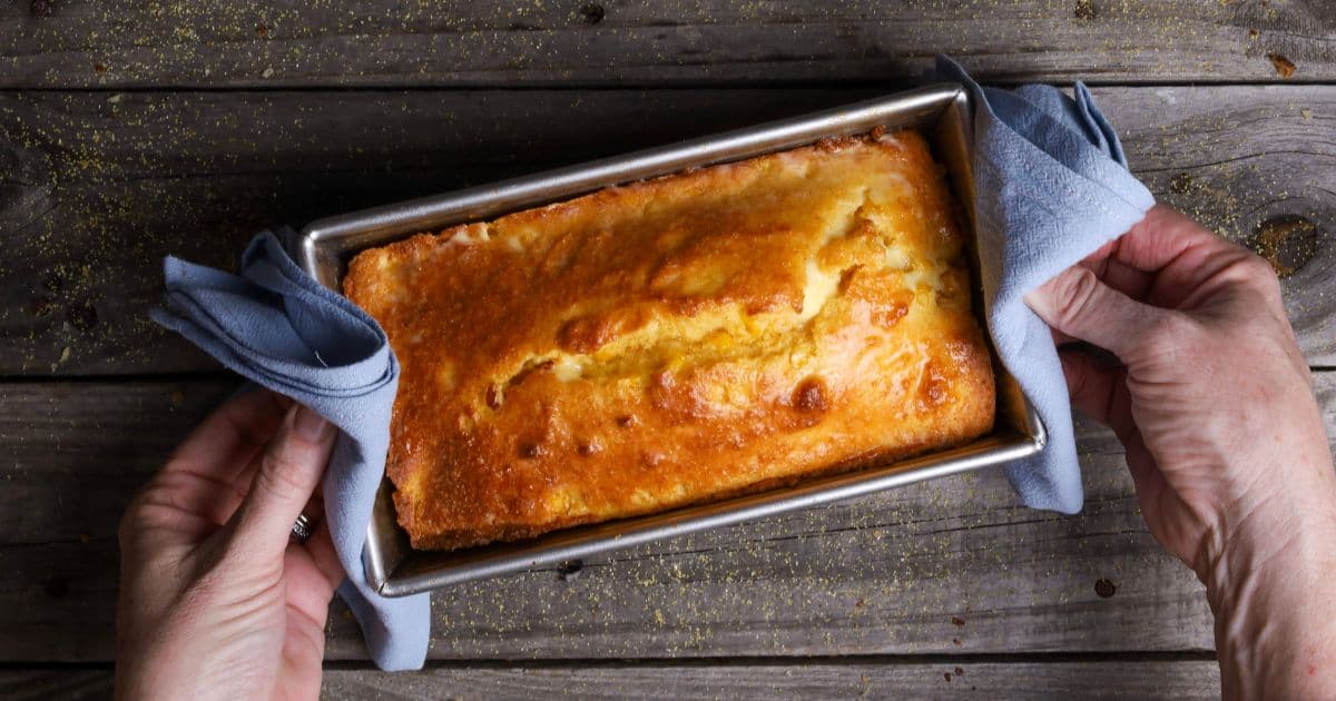 Sourdough Cornbread Loaf - The Pantry Mama
