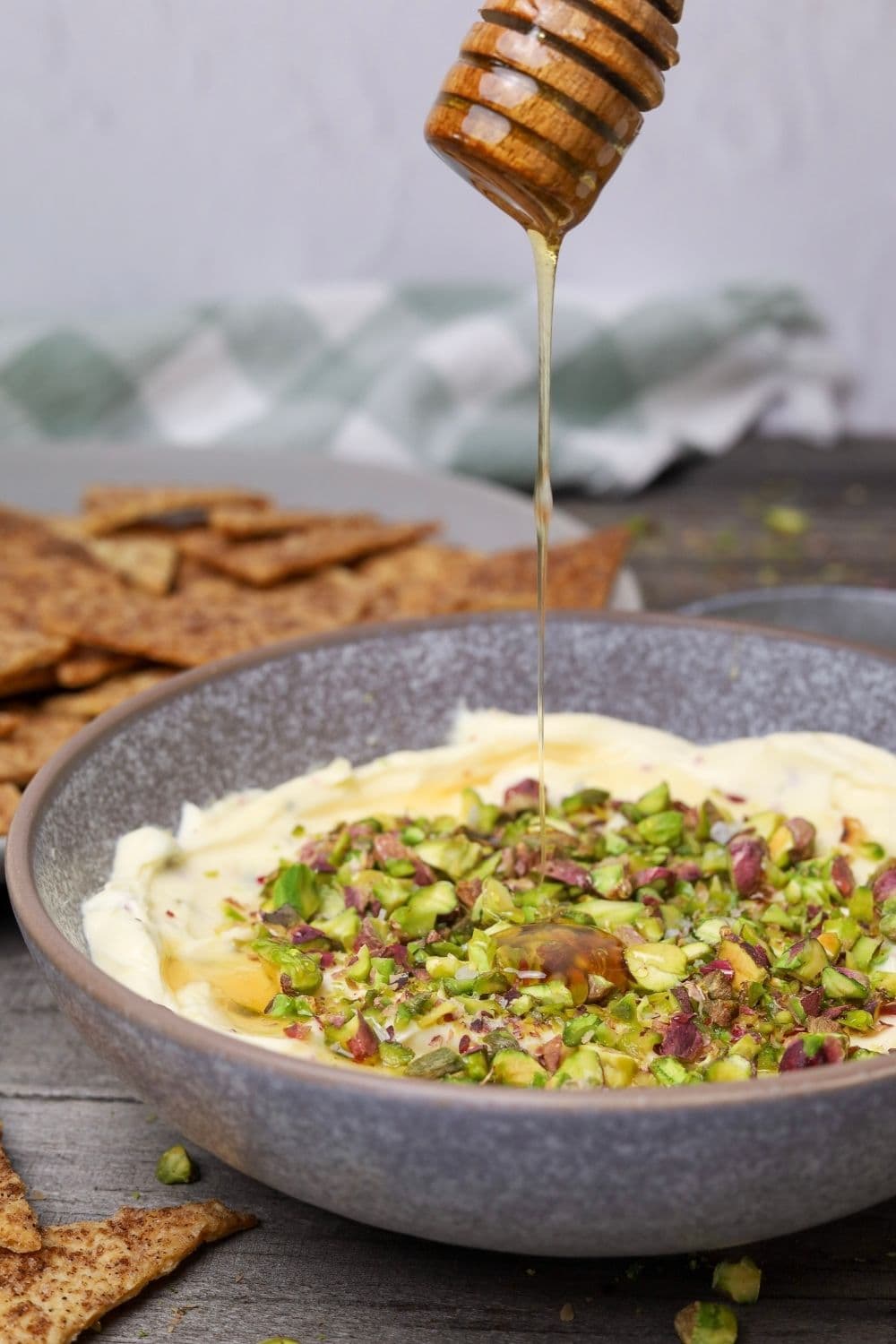 Honey Pistachio Cream Cheese - The Pantry Mama