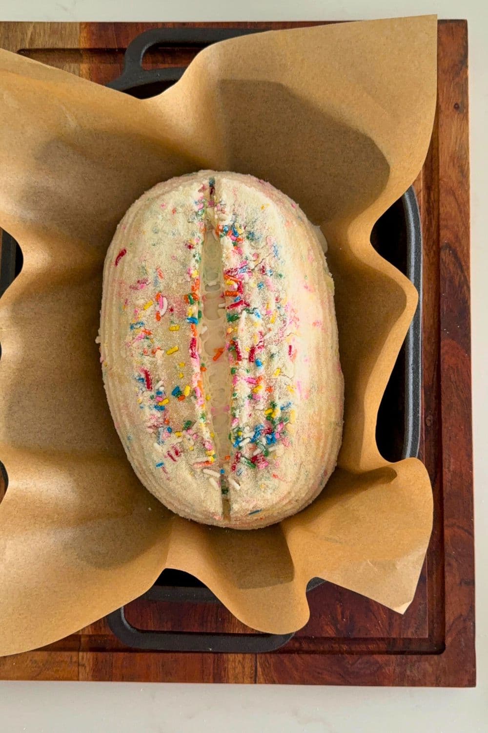 Funfetti Sourdough Bread - The Pantry Mama