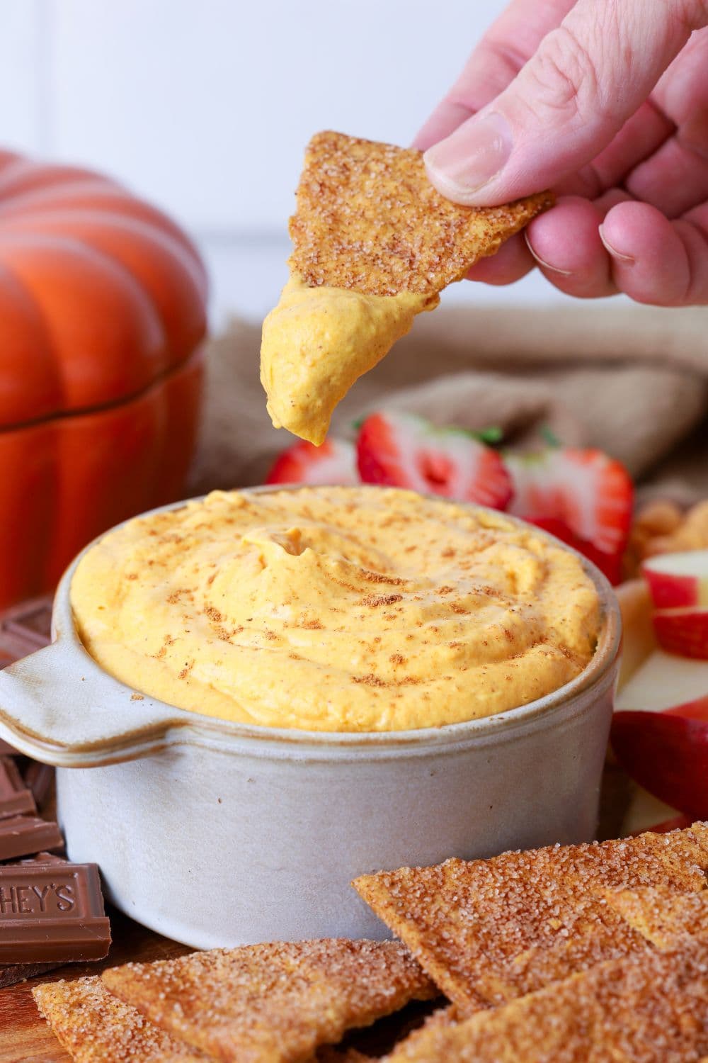 Whipped Pumpkin Pie Dip - The Pantry Mama