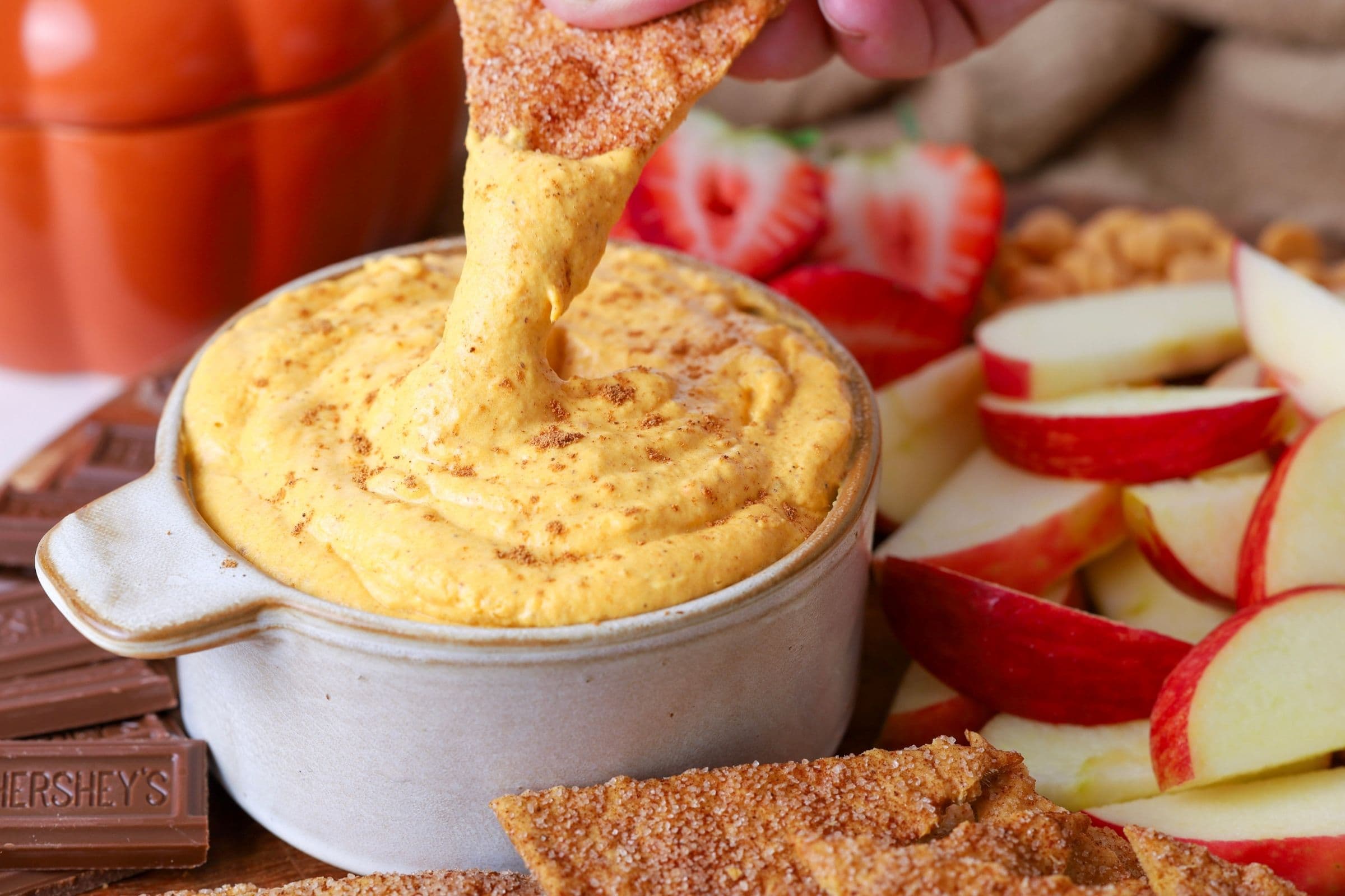 Whipped Pumpkin Pie Dip - The Pantry Mama