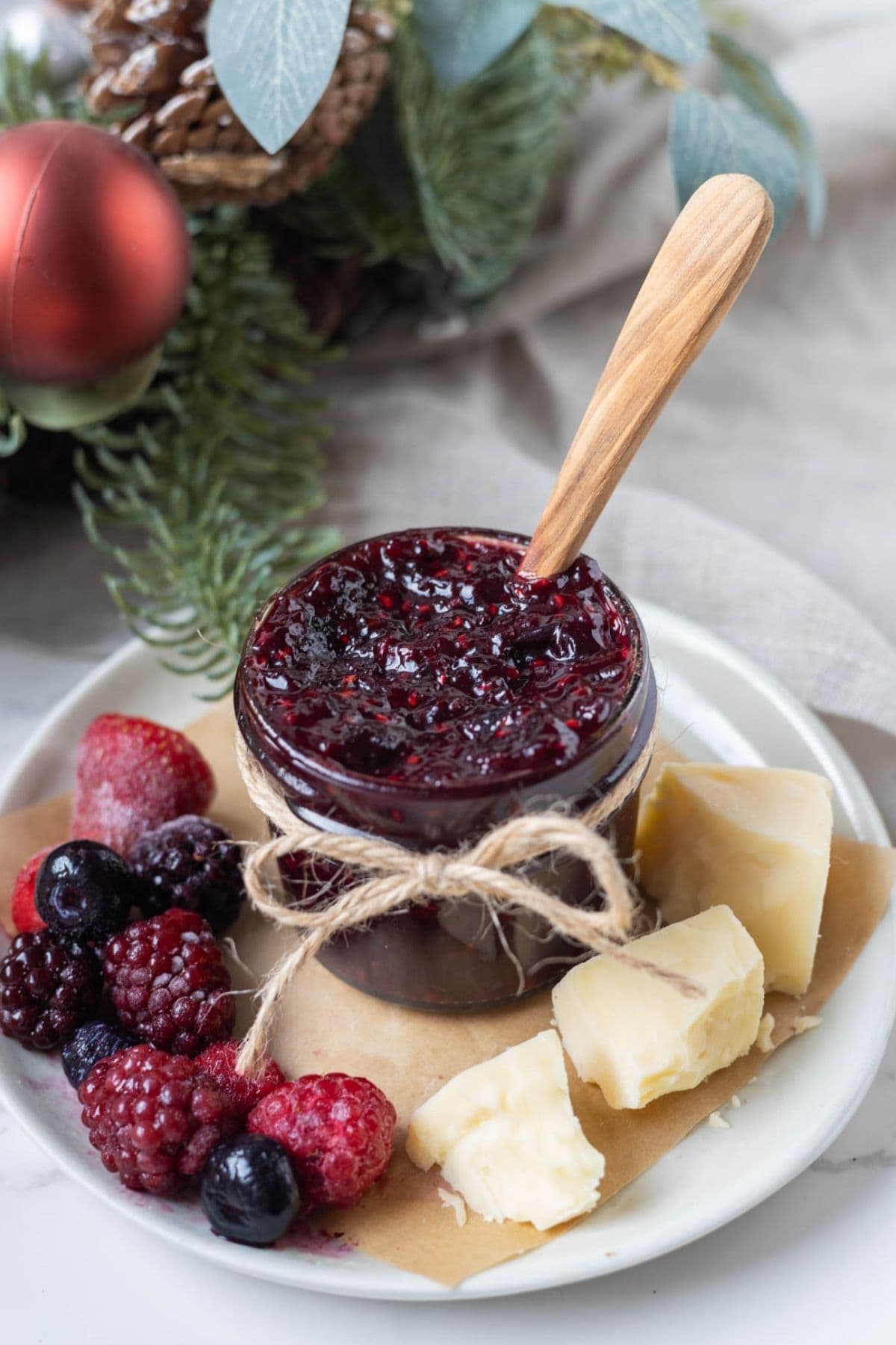 Mulled Berry Jam - The Pantry Mama